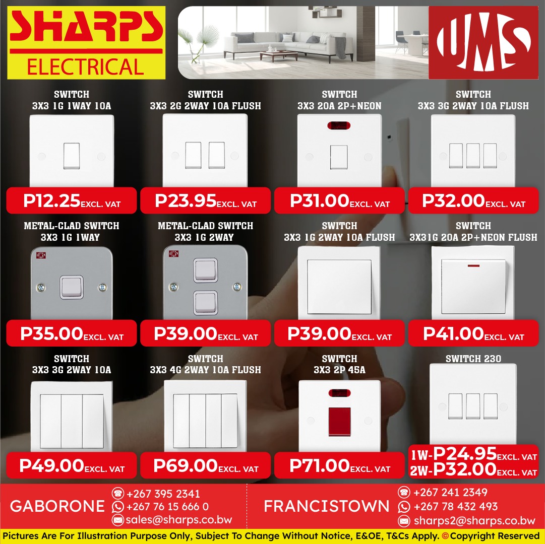 Specials – Sharps Electrical
